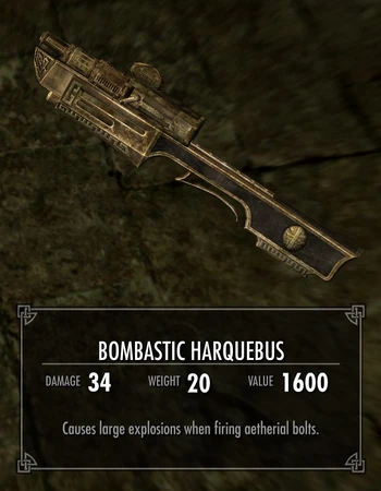 Bombastic Harquebus | Trainwiz Mods Wiki | Fandom