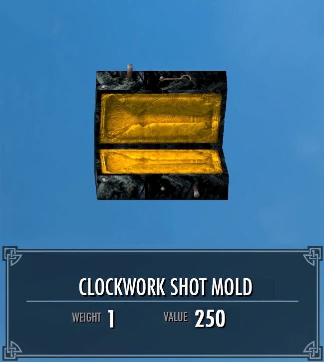 Clockwork Shot Mold | Trainwiz Mods Wiki | Fandom