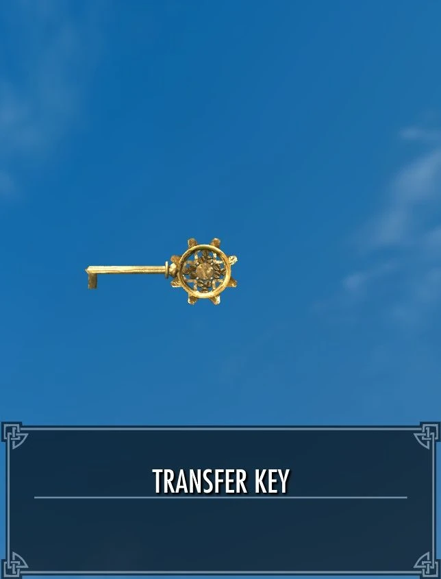Transfer Key | Trainwiz Mods Wiki | Fandom