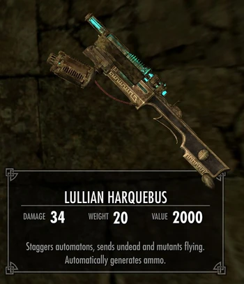 Lullian Harquebus | Trainwiz Mods Wiki | Fandom