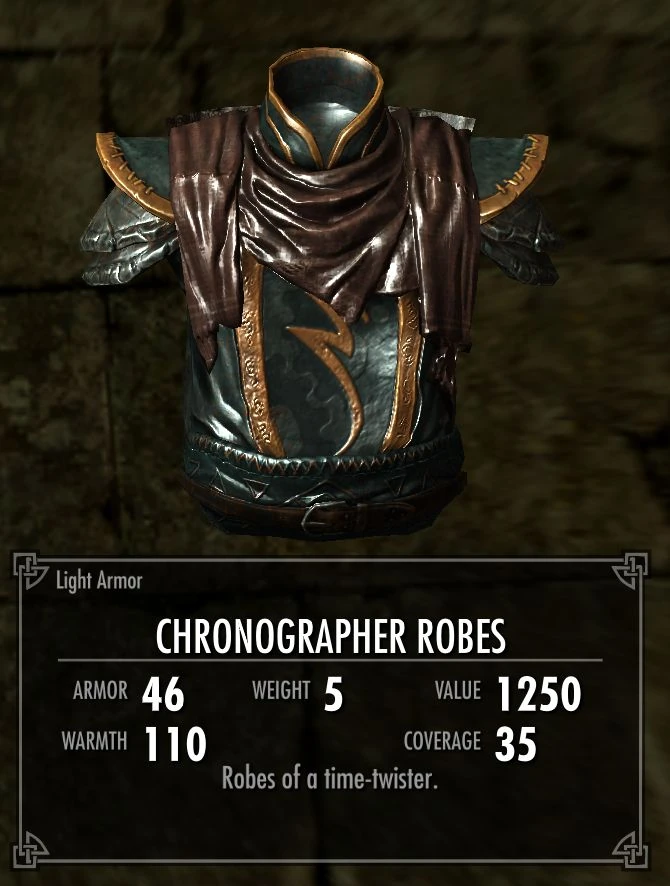 Chronographer Robes | Trainwiz Mods Wiki | Fandom