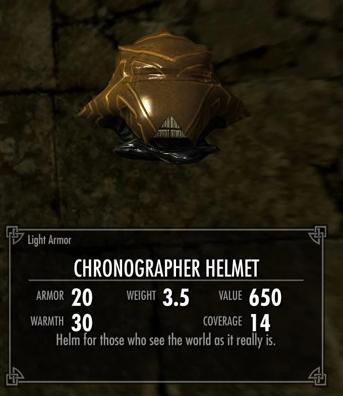 Chronographer Helmet | Trainwiz Mods Wiki | Fandom