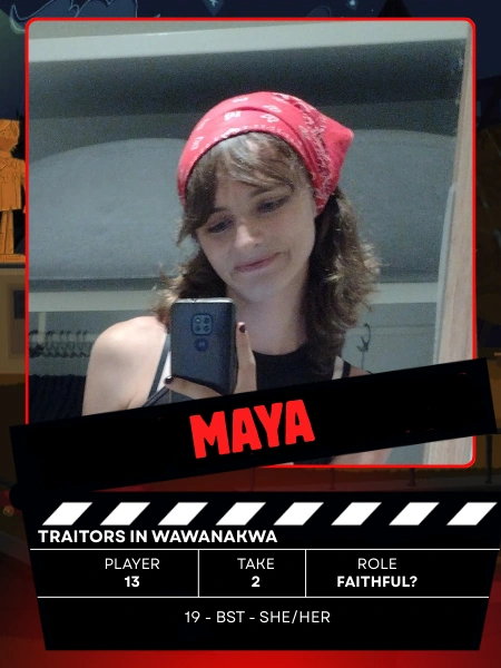 Maya | Traitors in Wawanakwa Wiki | Fandom