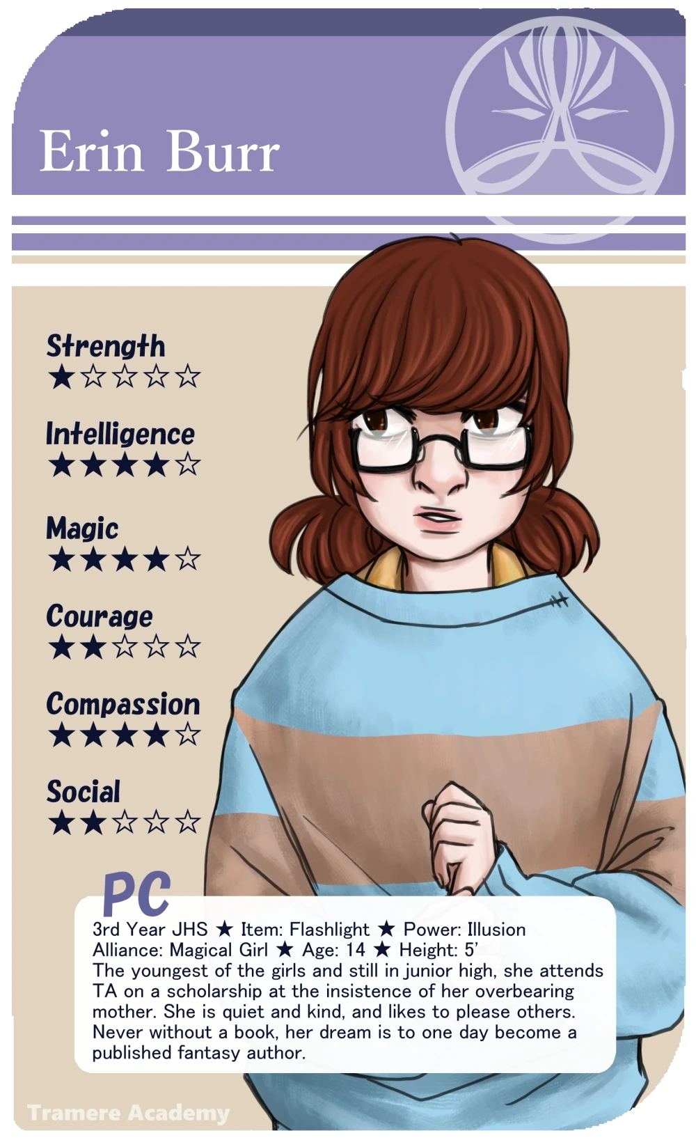 Erin Burr | Tramere Academy Wikia | Fandom