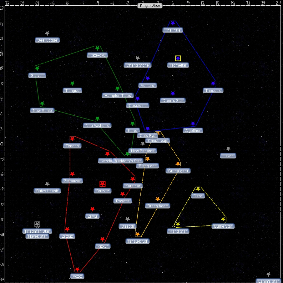 TFL/Star Map | Tramp Freighter Life Wiki | Fandom