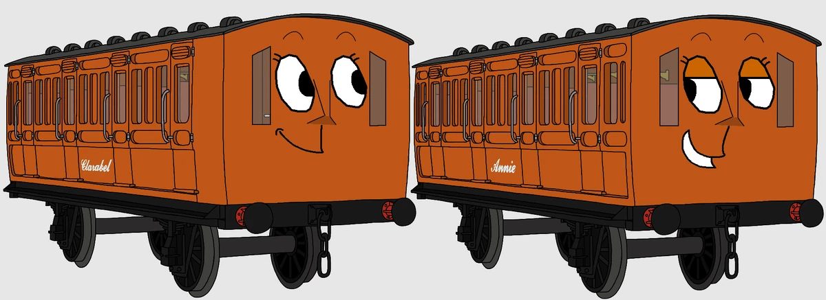 Annie and Clarabel | Trampy Wiki | Fandom