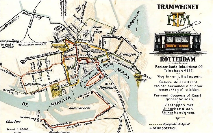 Rotterdamsche Electrische Tramweg Maatschappij | Tram Wiki | Fandom