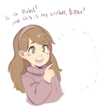 Dipper And Mabel Pines Anime