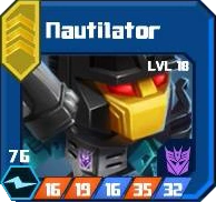 Nautilator | Transformers Battle Tactics Wiki | Fandom