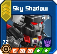 Sky Shadow | Transformers Battle Tactics Wiki | Fandom