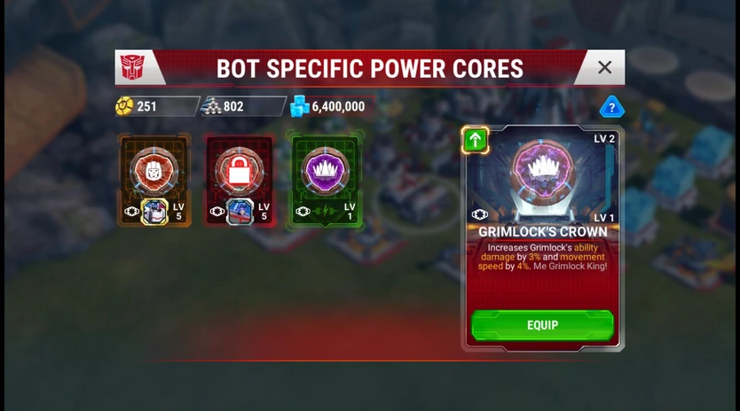 Power Core Lab | Transformers: Earth Wars Wikia | Fandom