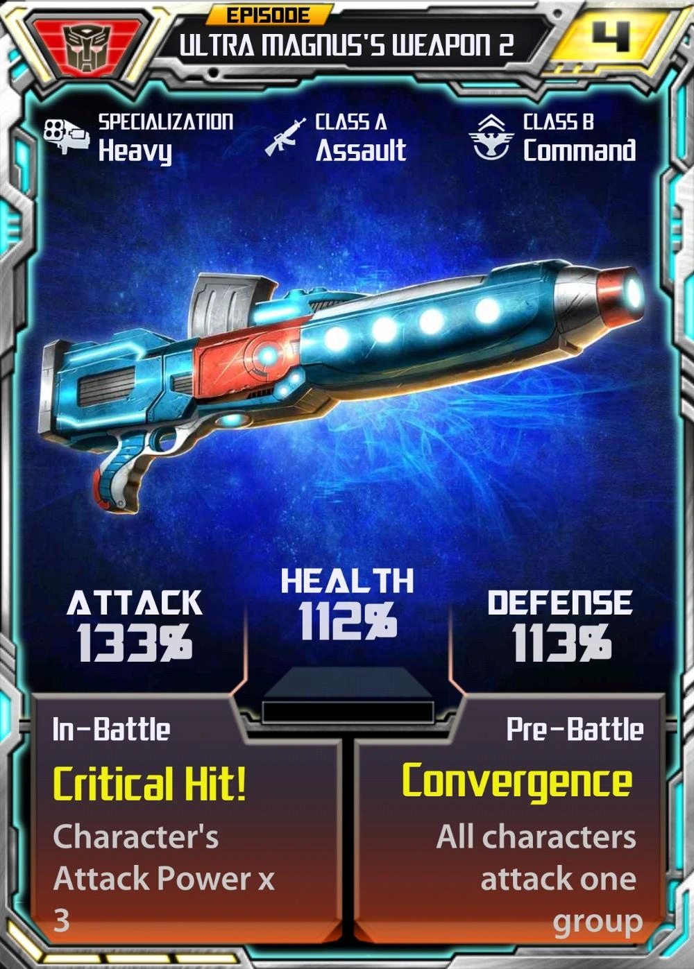 Episode Ultra Magnus's Weapon | Transformers Legends 2 Wiki | Fandom