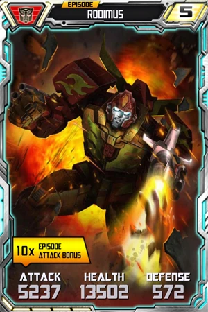 Episode Rodimus Prime | Transformers Legends 2 Wiki | Fandom