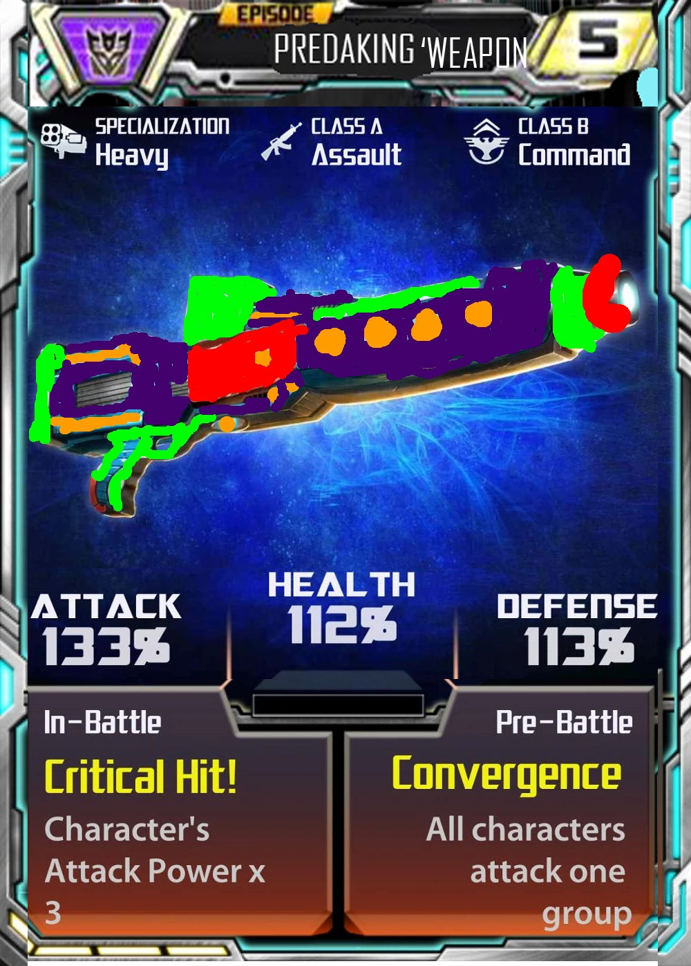 Episode Predaking's weapon | Transformers Legends 2 Wiki | Fandom