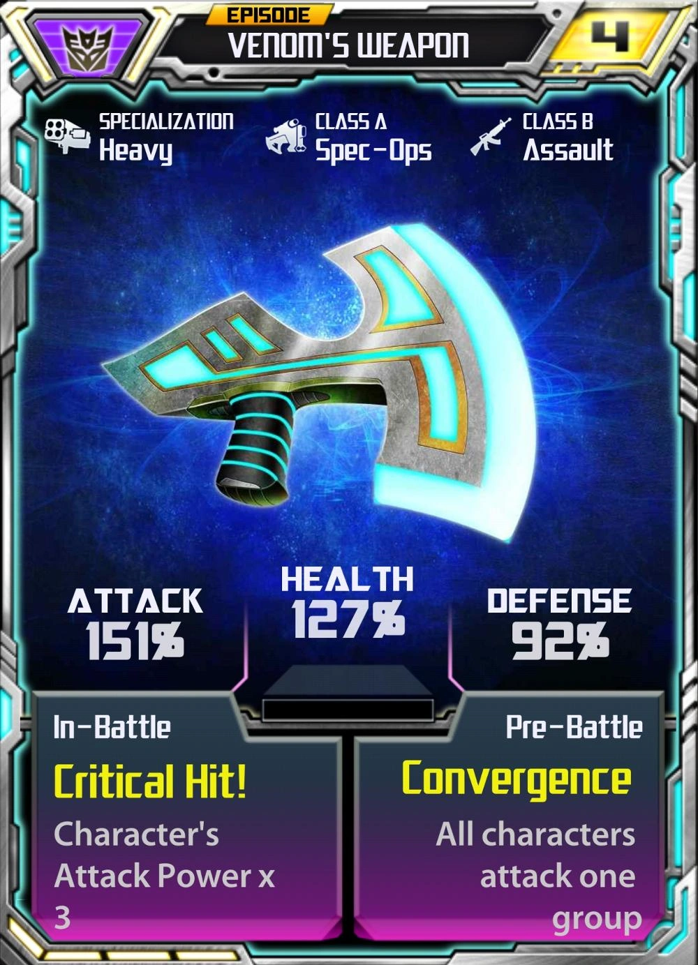 Episode Venom's weapon | Transformers Legends 2 Wiki | Fandom