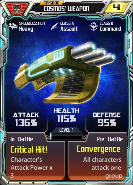 Episode Cosmos' Weapon | Transformers Legends 2 Wiki | Fandom