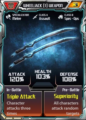 Wheeljack (1) Weapon | Transformers Legends Wiki | Fandom