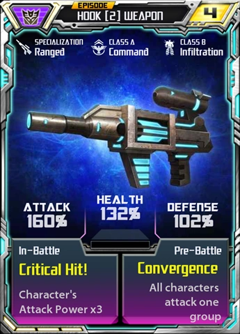Hook (2) Weapon | Transformers Legends Wiki | Fandom