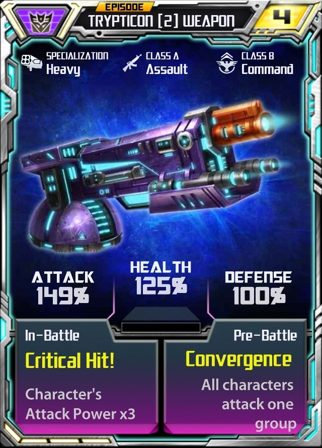 Trypticon (2) Weapon | Transformers Legends Wiki | Fandom