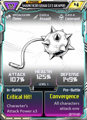 Sharkticon Gnaw (2) Weapon | Transformers Legends Wiki | Fandom