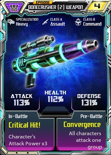 Bonecrusher (2) Weapon | Transformers Legends Wiki | Fandom