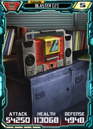 Blaster (2) | Transformers Legends Wiki | Fandom