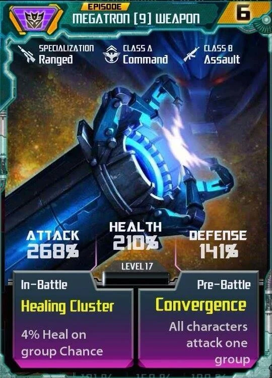 Megatron (9) Weapon | Transformers Legends Wiki | Fandom