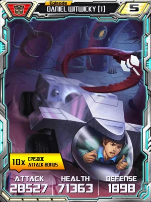 Daniel Witwicky (1) | Transformers Legends Wiki | Fandom