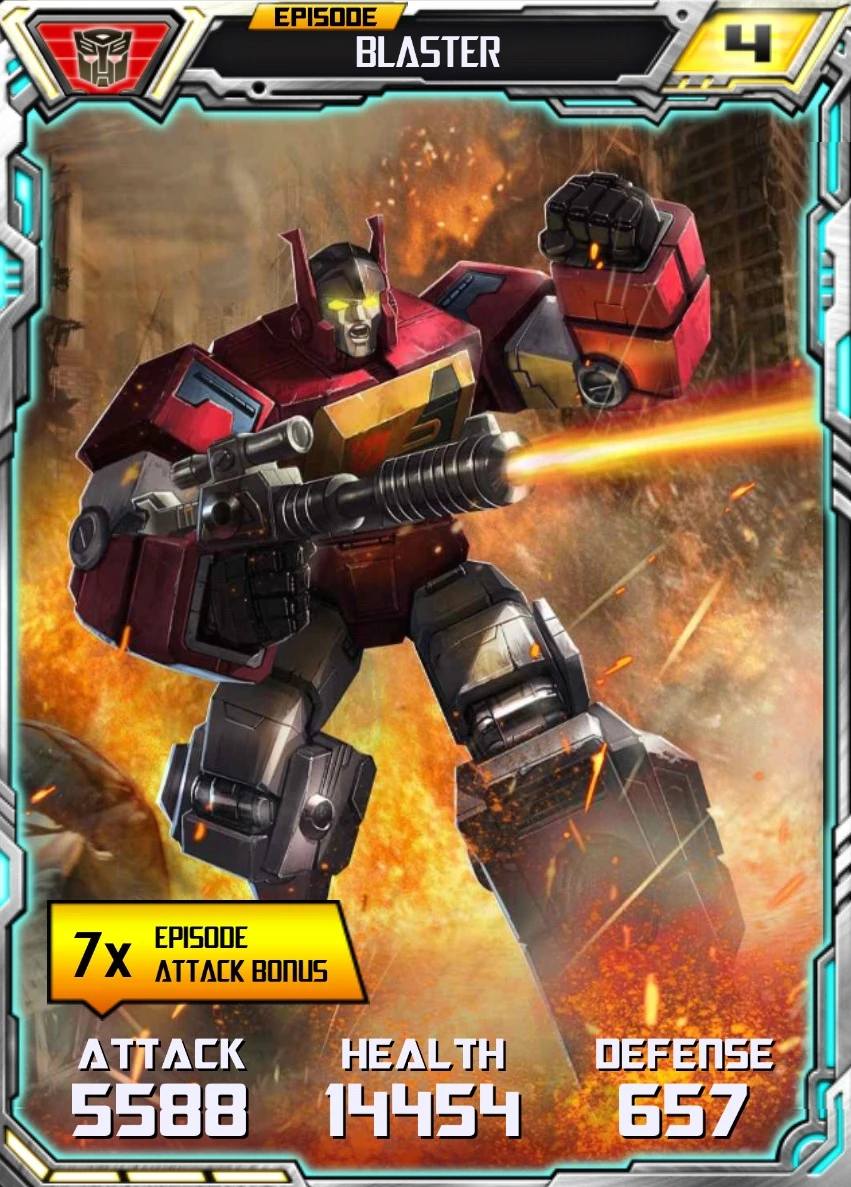 Blaster (1) | Transformers Legends Wiki | Fandom