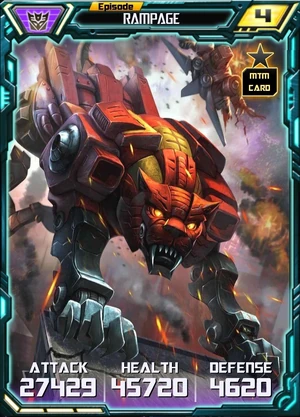 Rampage (1) | Transformers Legends Wiki | Fandom
