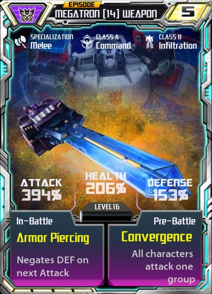 Megatron (14) Weapon | Transformers Legends Wiki | Fandom