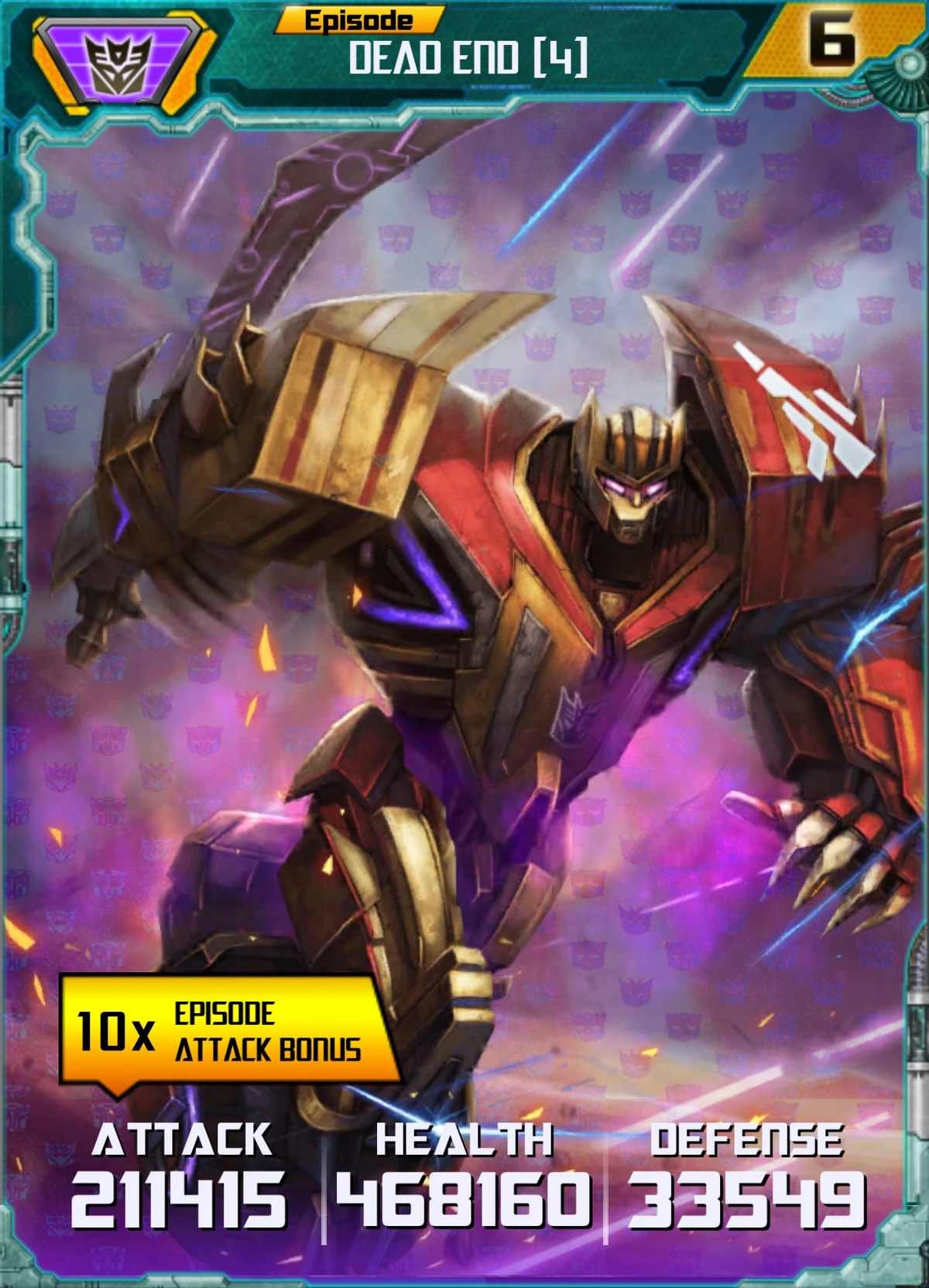 Dead End (4) | Transformers Legends Wiki | Fandom