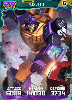 Ruckus (1) | Transformers Legends Wiki | Fandom