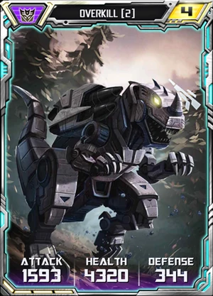 Overkill (2) | Transformers Legends Wiki | Fandom