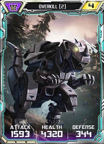 Overkill (2) | Transformers Legends Wiki | Fandom