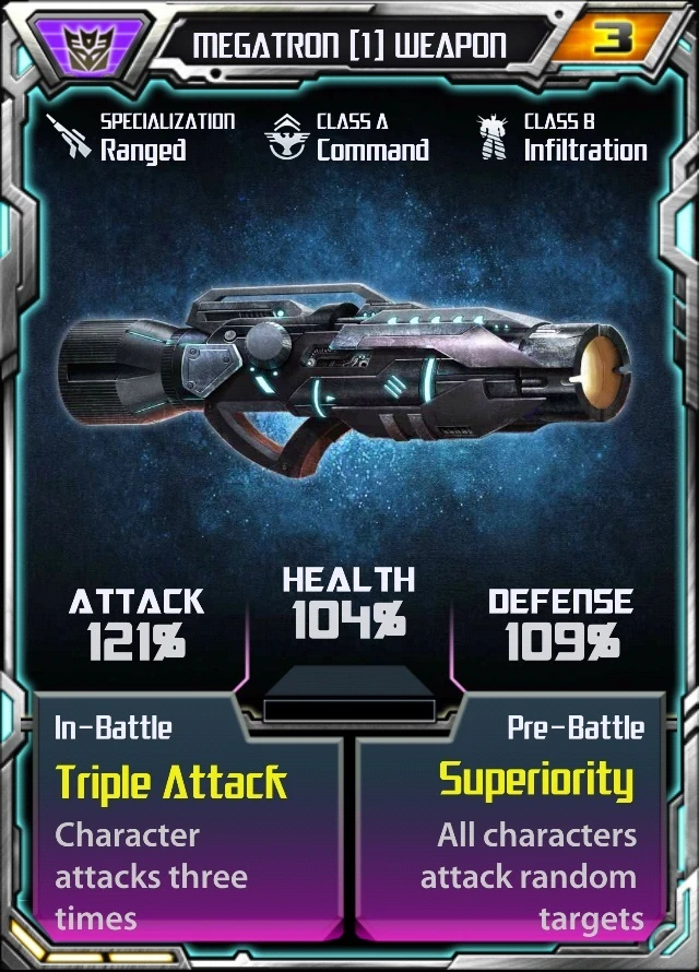 Megatron (1) Weapon | Transformers Legends Wiki | Fandom