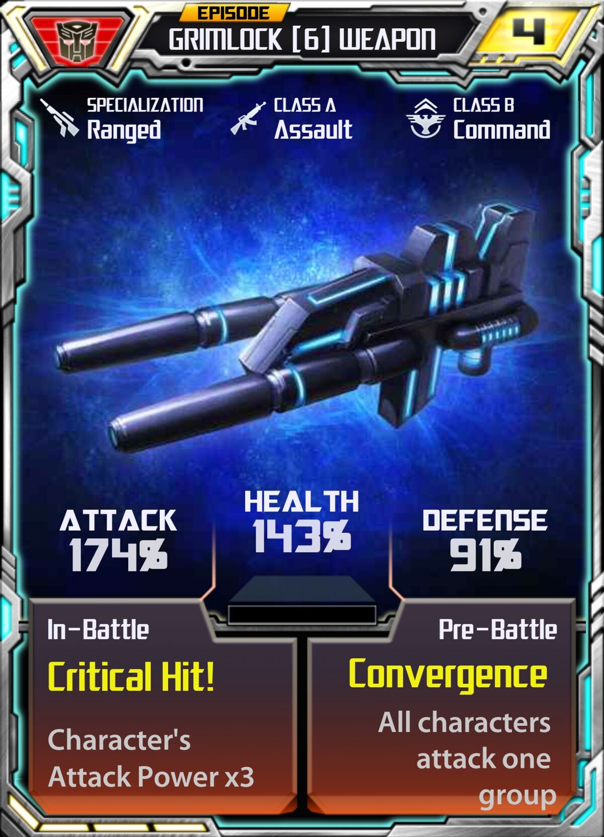 Grimlock 6 Weapon Transformers Legends Wiki Fandom
