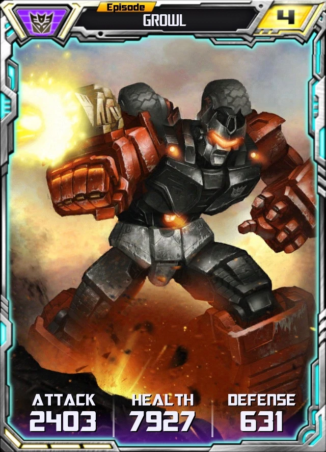 Growl (1) | Transformers Legends Wiki | Fandom