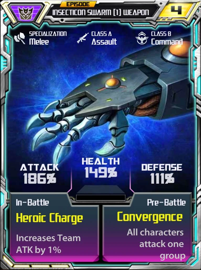 Insecticon Swarm (1) Weapon | Transformers Legends Wiki | Fandom