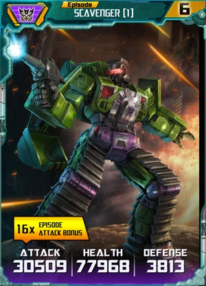 Scavenger (1) | Transformers Legends Wiki | Fandom