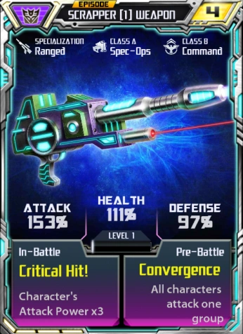 Scrapper (1) Weapon | Transformers Legends Wiki | Fandom