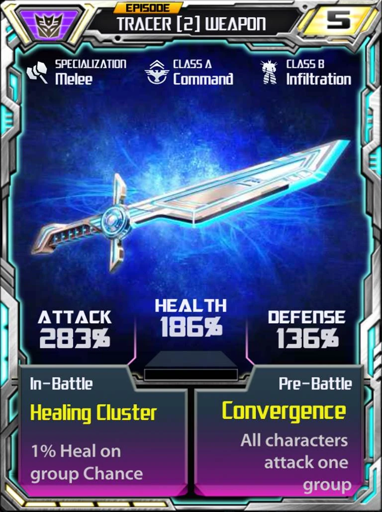 Tracer (2) Weapon | Transformers Legends Wiki | Fandom