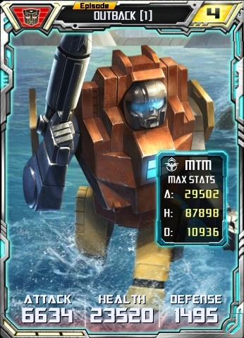 Outback (1) | Transformers Legends Wiki | Fandom