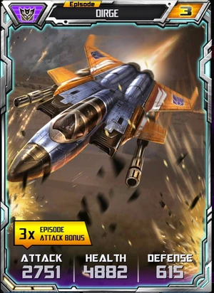 Dirge (1) | Transformers Legends Wiki | Fandom