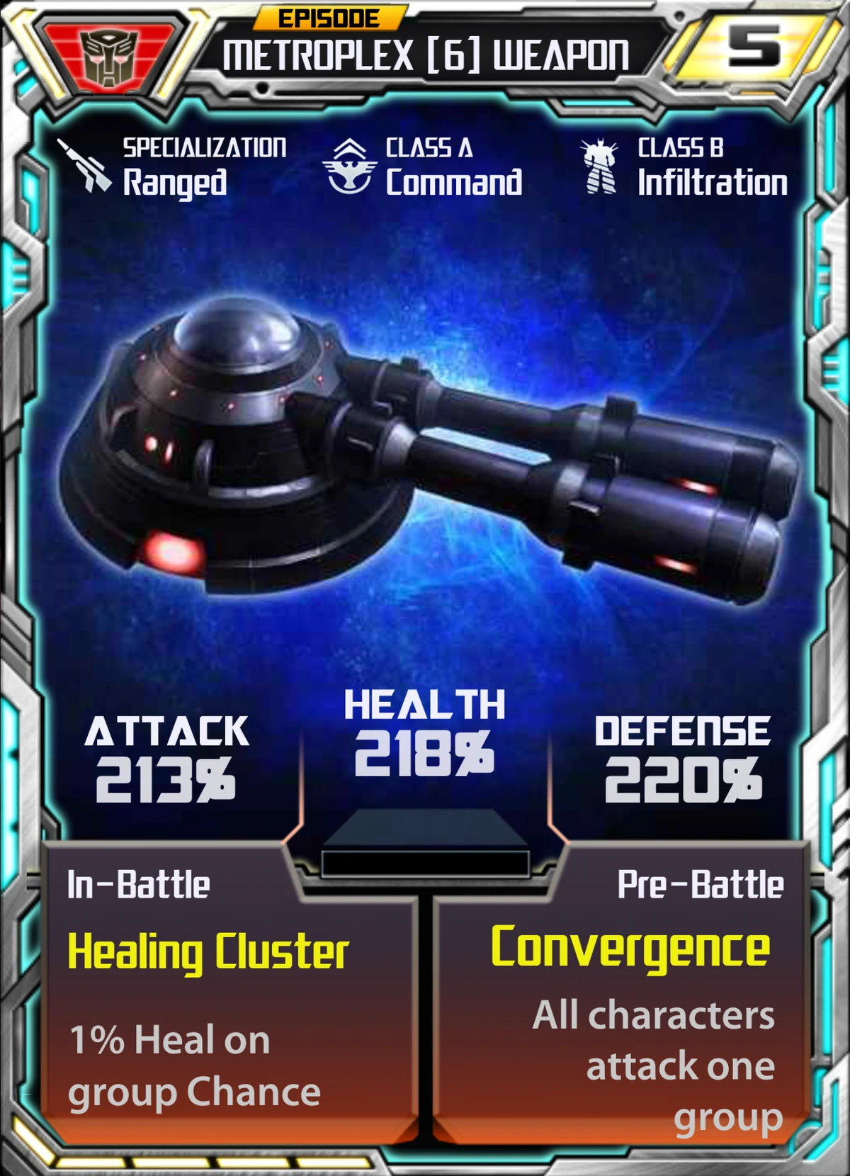 Metroplex (6) Weapon | Transformers Legends Wiki | Fandom