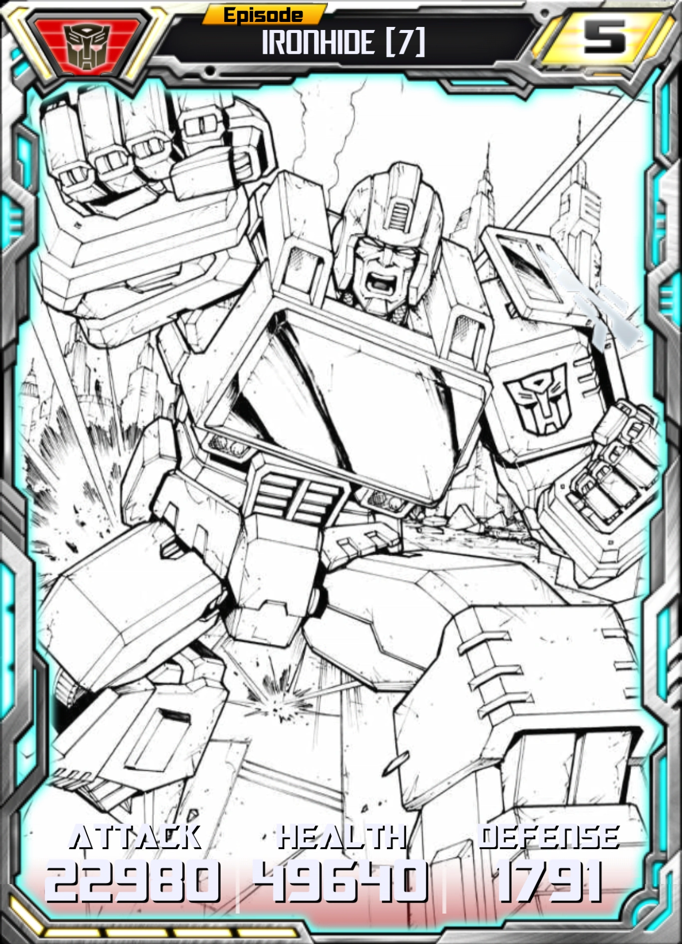 Transformers Coloring Pages Ironhide