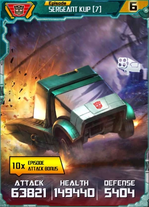 Sergeant Kup (7) | Transformers Legends Wiki | Fandom
