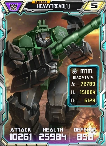 Heavytread (1) | Transformers Legends Wiki | Fandom