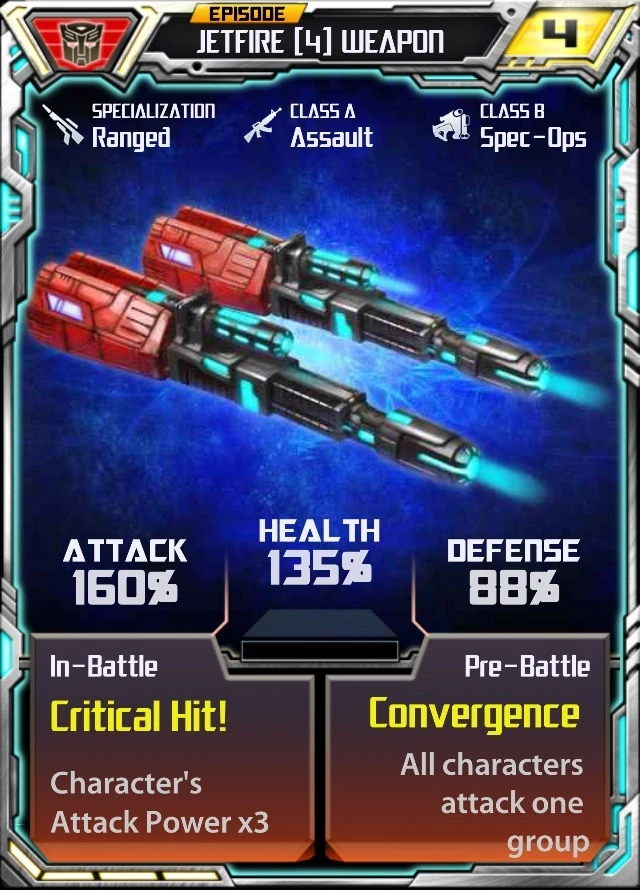 Jetfire (4) Weapon | Transformers Legends Wiki | Fandom