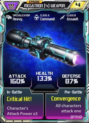 Megatron (4) Weapon | Transformers Legends Wiki | Fandom
